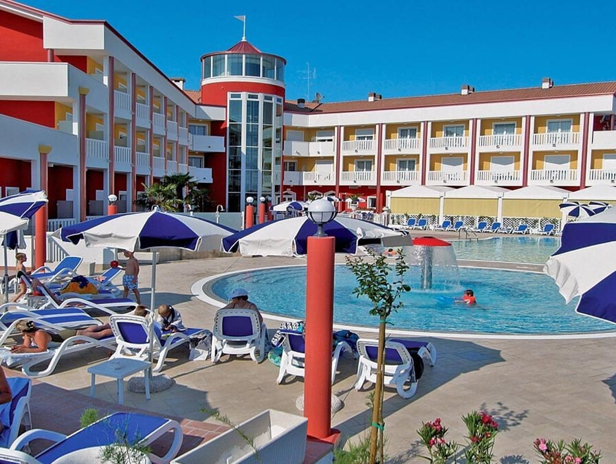 Hotel Olympus**** - Caorle Lido Altanea - Azzurro Dovolená v Itálii