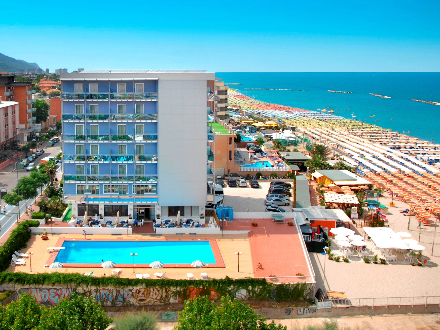 Hotel Majestic*** - Pesaro - Azzurro Dovolená v Itálii