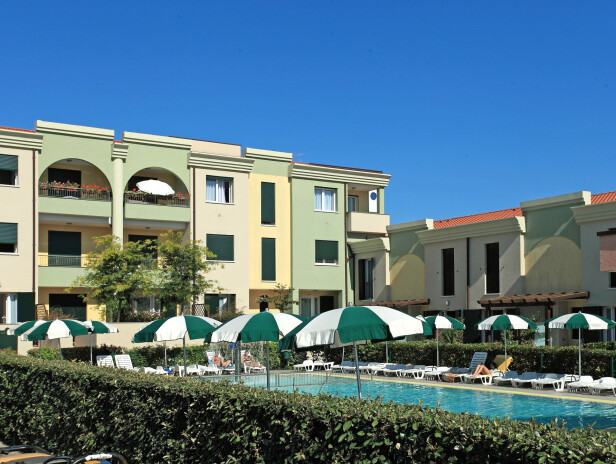 Residence Farnie - Caorle Lido Altanea - Azzurro Dovolená v Itálii
